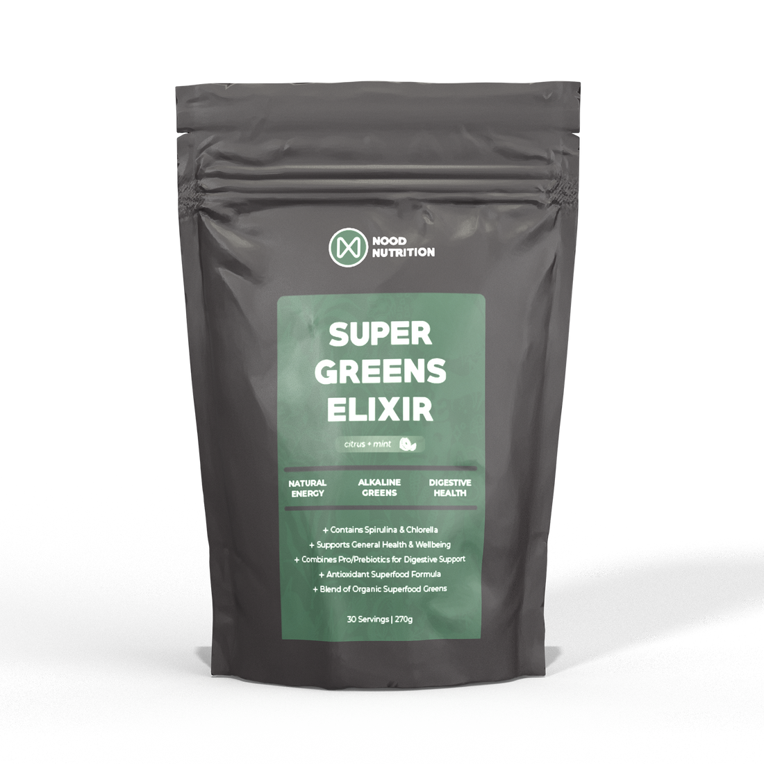 Super Greens Elixir | 270g Powder | Nood Nutrition